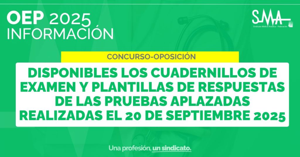 Convocatorias OEP 2025: disponibles los cuadernillos de examen y plantillas de respuestas de las ...
